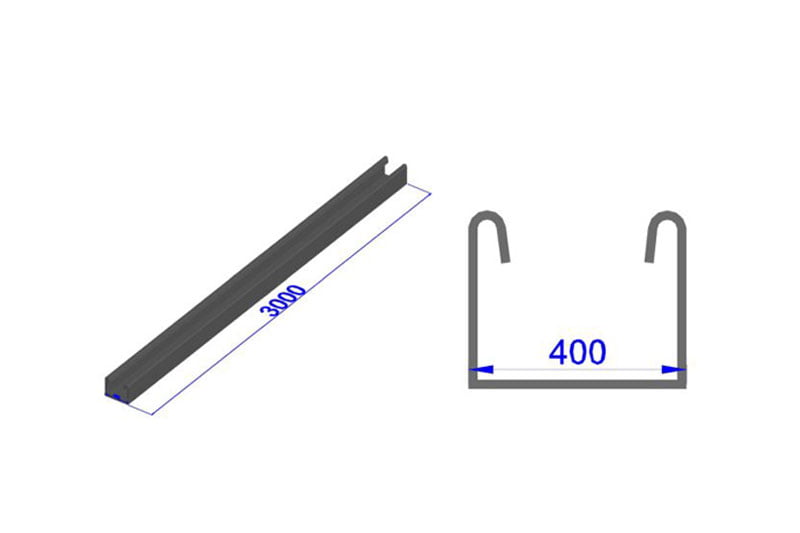 Soporteria Ducto Cuadrado - Charofil